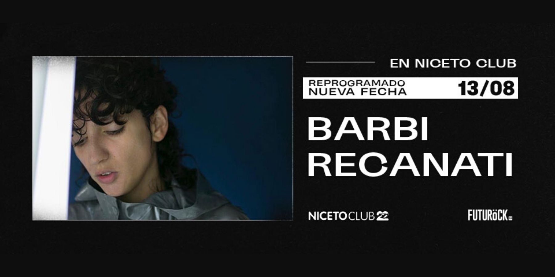 Barbi Recanati reprograma su show en Niceto para agosto - INDIE CLUB